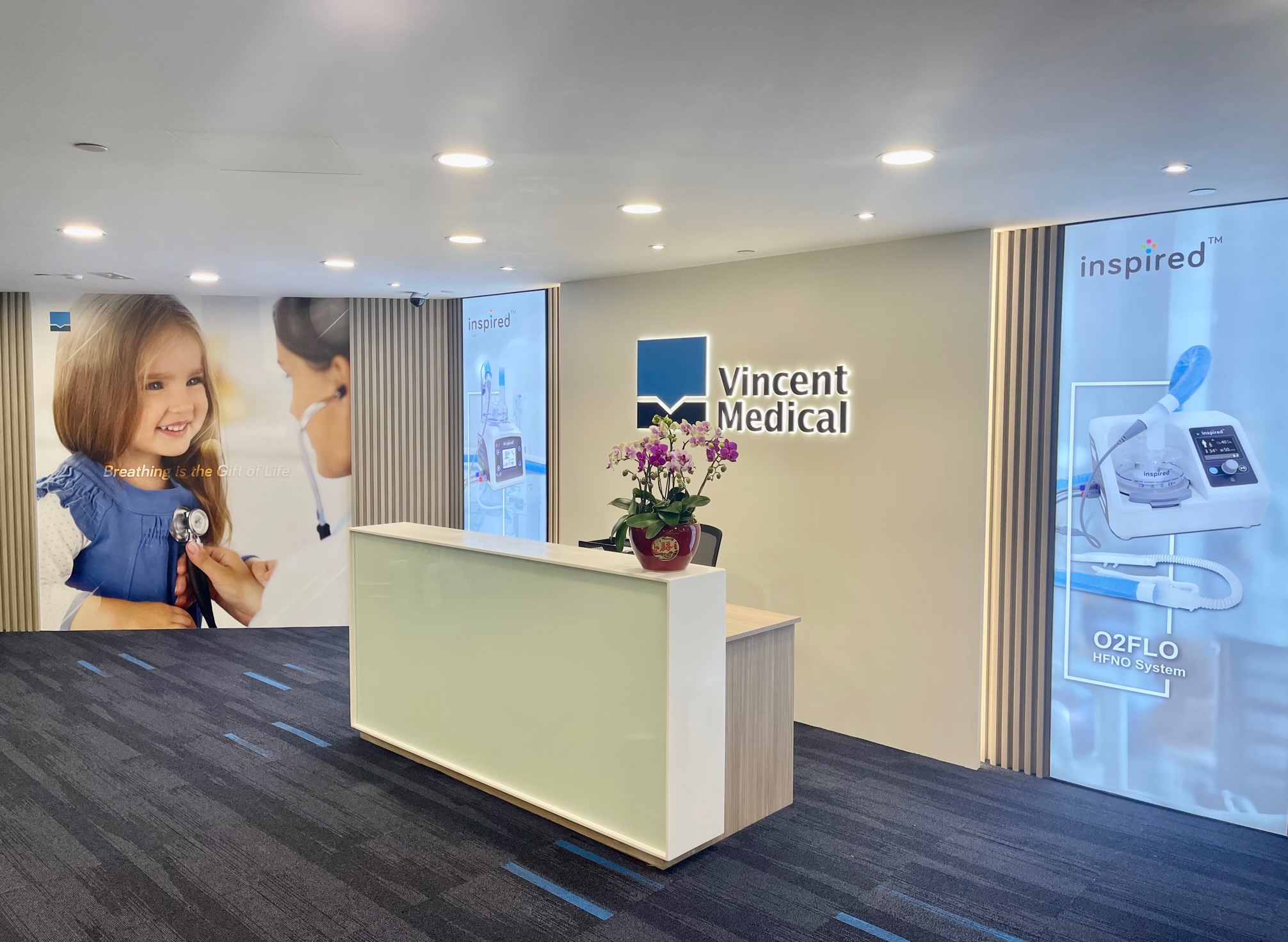 New Corporate Headquarters in Hong Kong - Vincent Medical